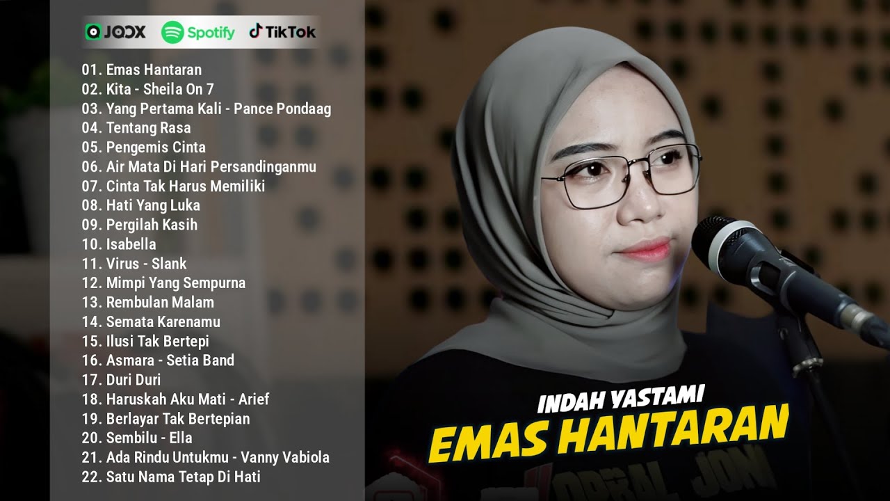 Indah Yastami Full Album | Emas Hantaran, Kita | Enak Buat Kerja Top 22 Lagu Nostalgia - YouTube