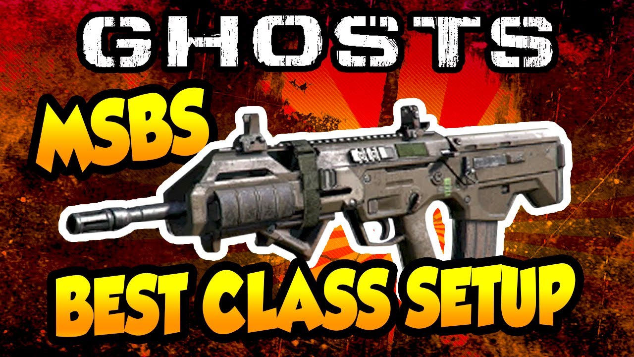 MSBS | "Best Gun Class Setup" (Call of Duty Ghosts) - YouTube