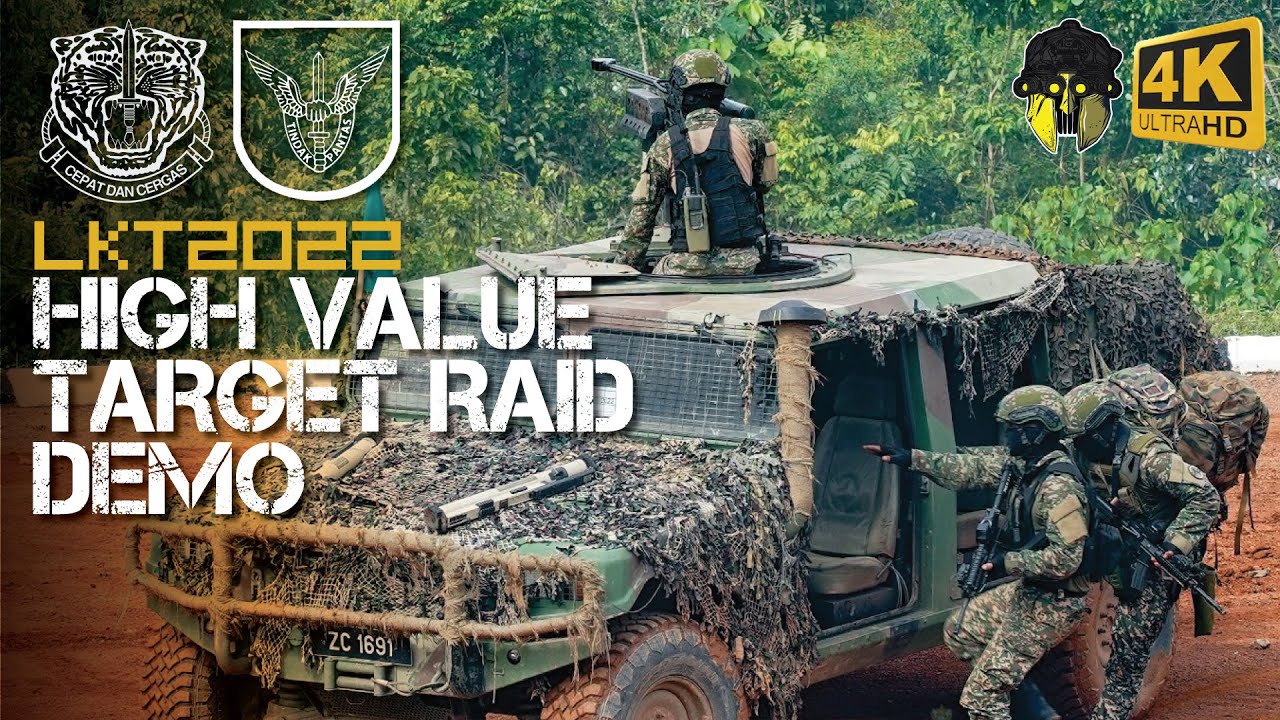 LKT2022 - Segmen 'HVT RAID OPERATION' oleh 21GGK & 10 PARA di Lapang ...