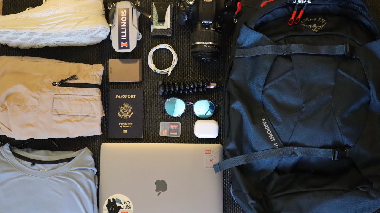 Backpacking Europe | Minimalist Packing Guide - YouTube