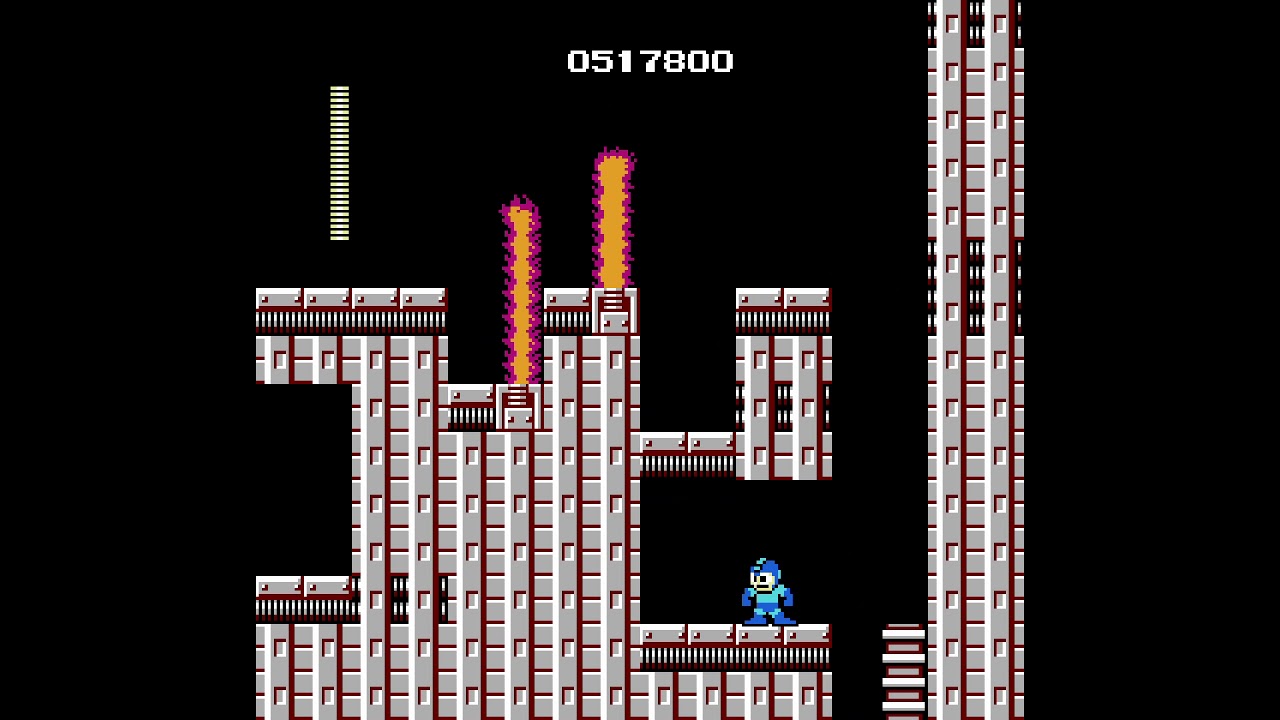 Mega Man - Fire Man Stage - YouTube