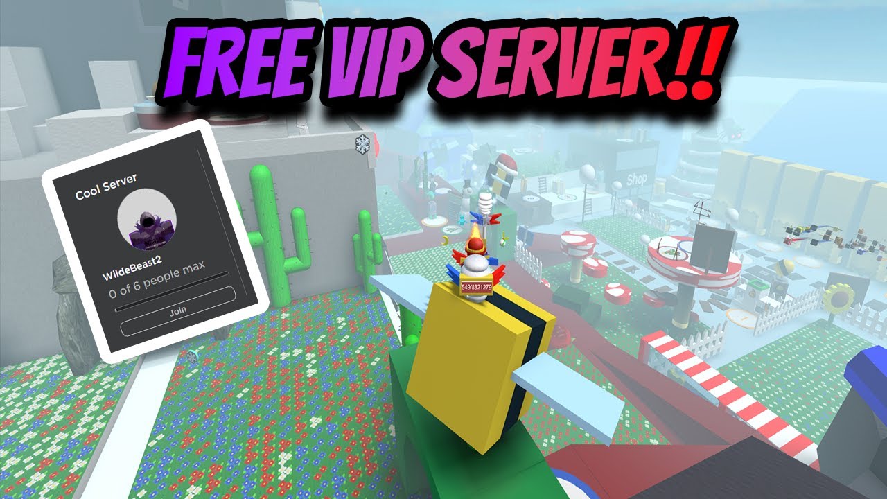 I got a VIP Server for you guys! (Server Currently Shut Down) | Bee ...