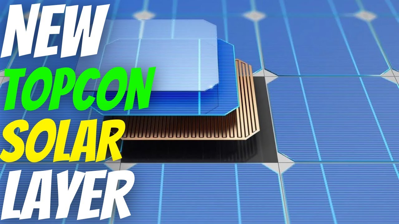 New Silver Paste Product Promises TOPCON Solar Cell Gains - YouTube