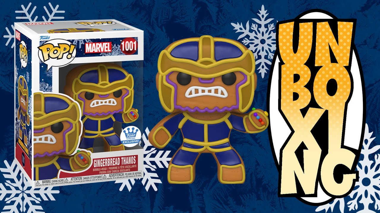 Funko POP! Marvel - Gingerbread Thanos (Funko Shop Exclusive ...