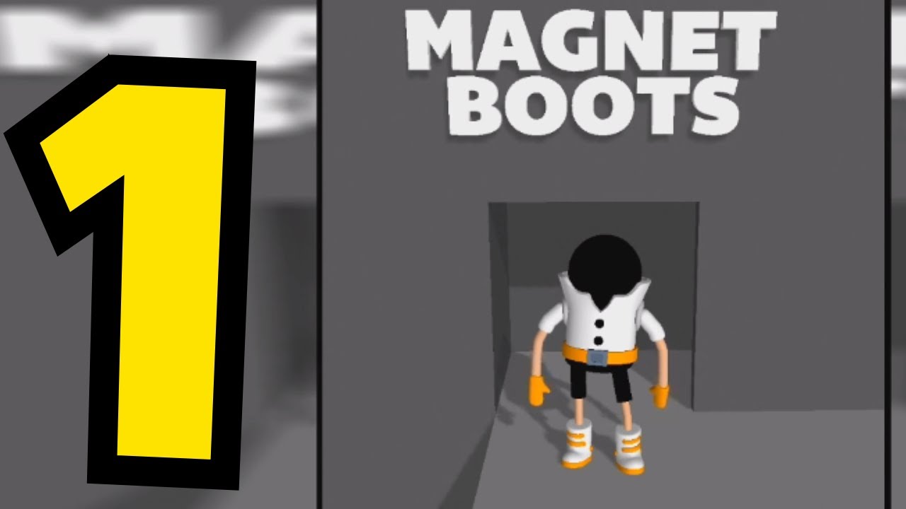 Magnet Boots Game Gameplay Walkthrough - First Impressions - YouTube