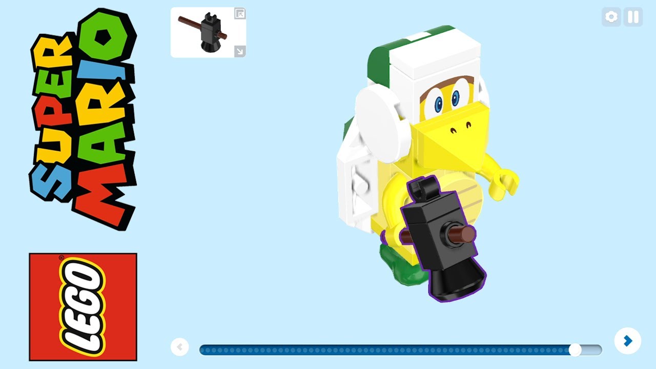 🔨⭐ Hammer Bro | 71437 | LEGO Instructions | LEGO Super Mario Figure🔨 # ...