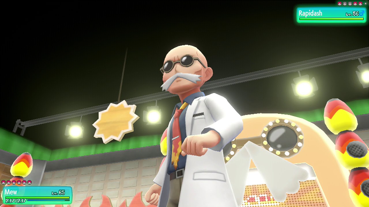 Pokemon: Let's Go, Pikachu! Boss 43 - Blaine - YouTube