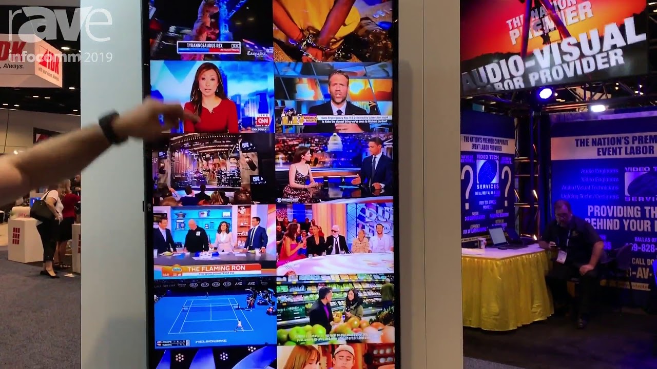 InfoComm 2019: Tripleplay Demos Digital Signage in Portrait Mode With ...
