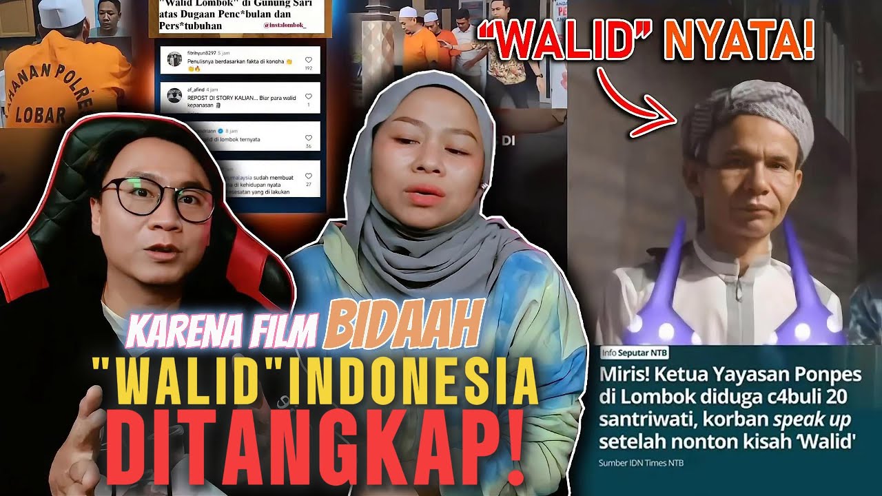 😱WALID Nyata di INDONESIA‼️22 SANTRI SpeakUp Setelah Nonton Film BIDAAH ...