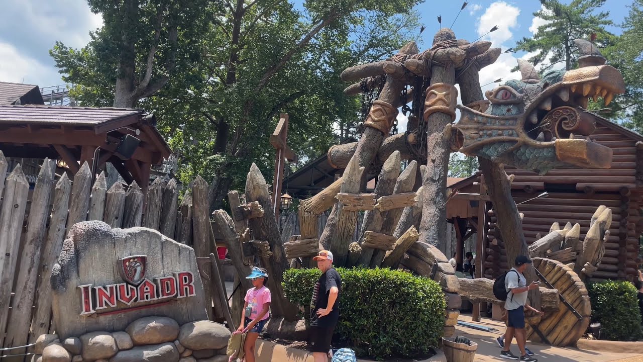 InvadR Off-Ride Footage | Busch Gardens Williamsburg - YouTube