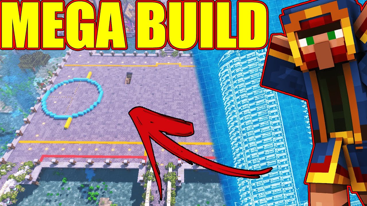 PROGETTARE UNA MEGA BUILD + Tanti Ponti | SURVIVAL EP.51 S.3 ...