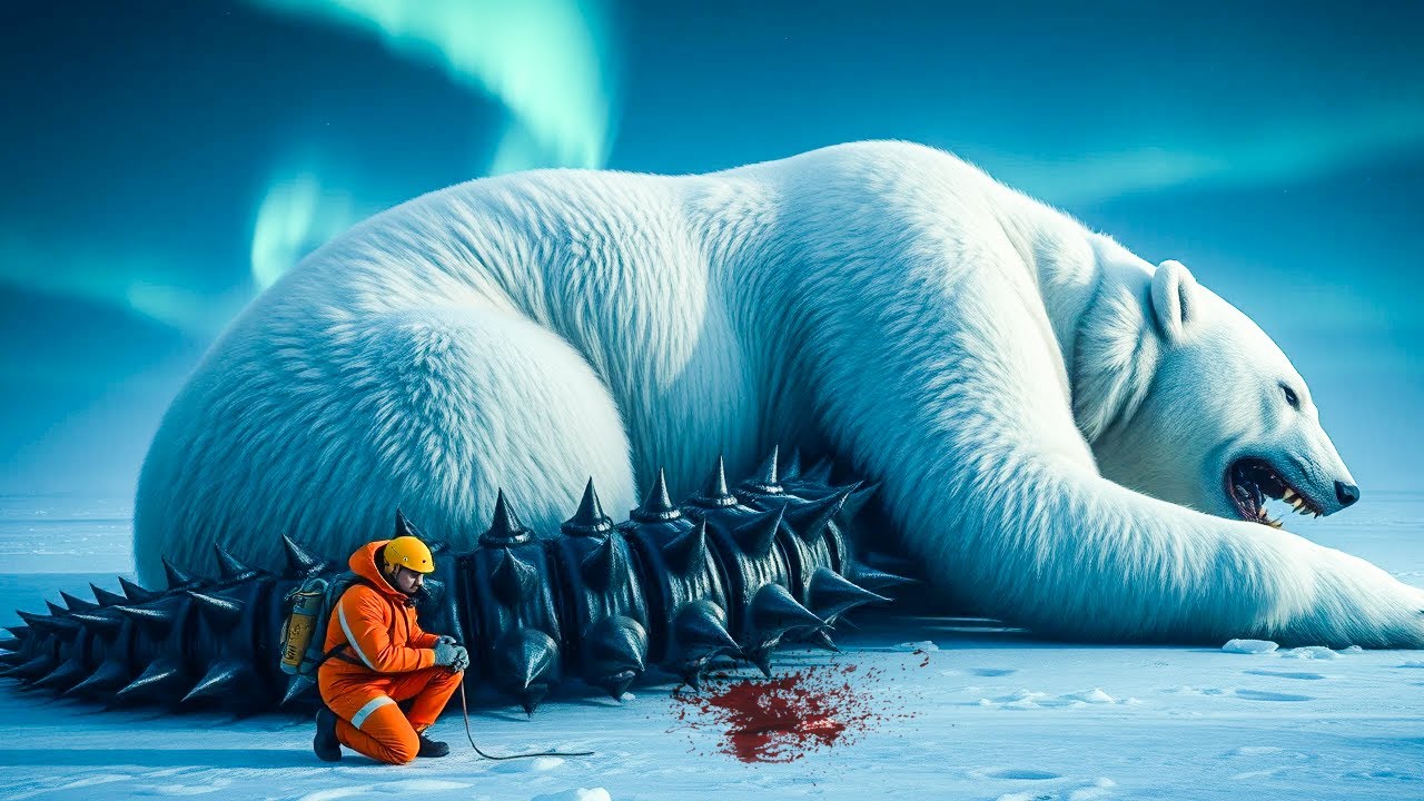 Mutant Polar Bear Rescued in Arctic Horror! #PolarBearRescue # ...