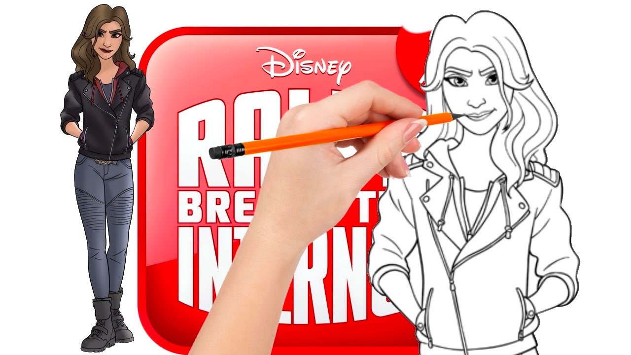 How to draw Shank, a netizen from Slaughter Race - Ralph Breaks the ...
