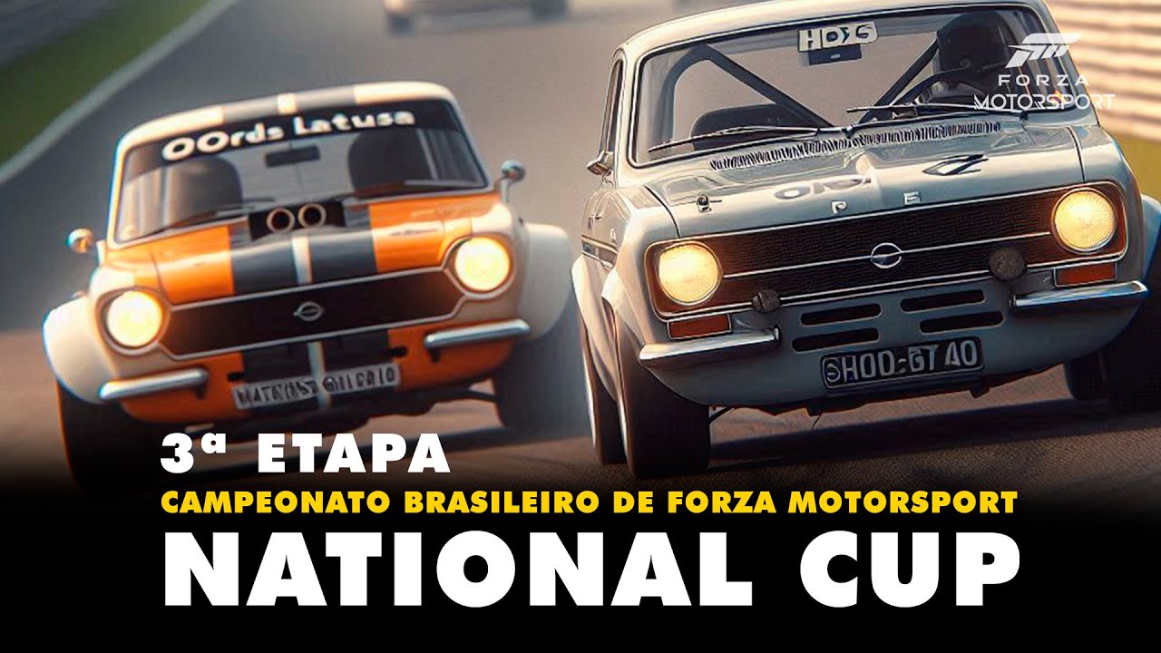 Forza Motorsport - 3º Etapa da National CUP - CBFM - eMss - YouTube