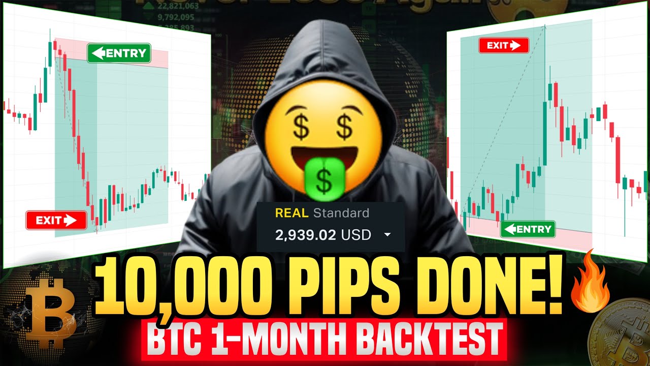 🚀 CRAZY RESULTS! 10,000+ PIPS in Just 1 Month! The BTC Trading Strategy ...