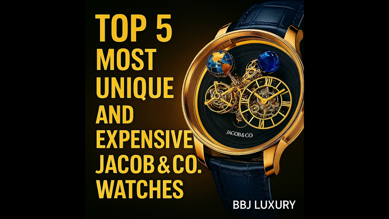 Top 5 Most Unique An Expensive Jacob & Co. Watches in 2024 - YouTube