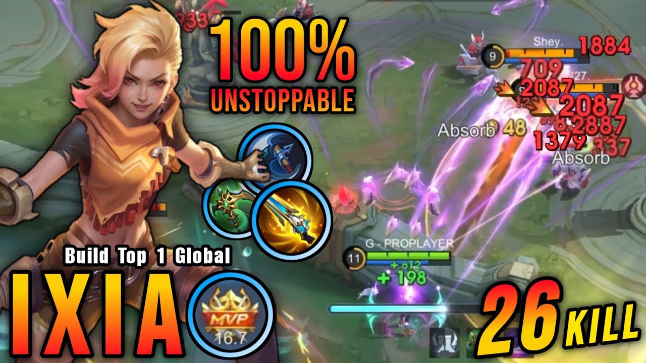 26 Kills No Death!! Unstoppable Ixia Build (PLEASE TRY) - Build Top 1 ...