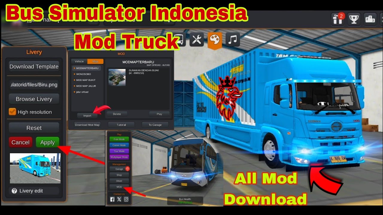 How To Install Any JCB/Truck/Bus/Car/ MOD in BUSSID V.4.1.1. | Download ...