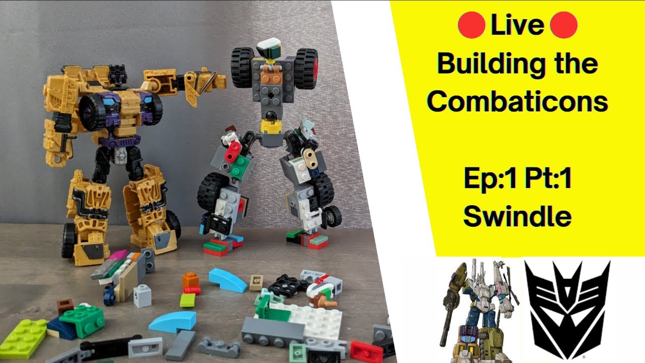 🔴Live🔴 Building the Combaticons - Swindle - YouTube