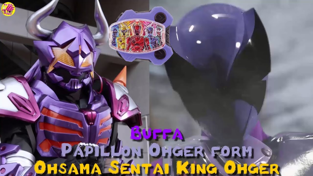 Kamen Rider Buffa Papillon Ohger form Ohsama Sentai King Ohger (FanArt ...