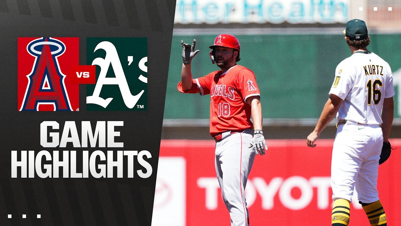 Angels vs. A's Game Highlights (8/17/25) | MLB Highlights - YouTube