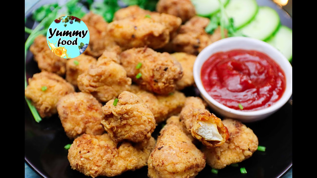 KFC Style Popcorn Chicken Recipe | Crispy Fried Chicken Popcorn By ...