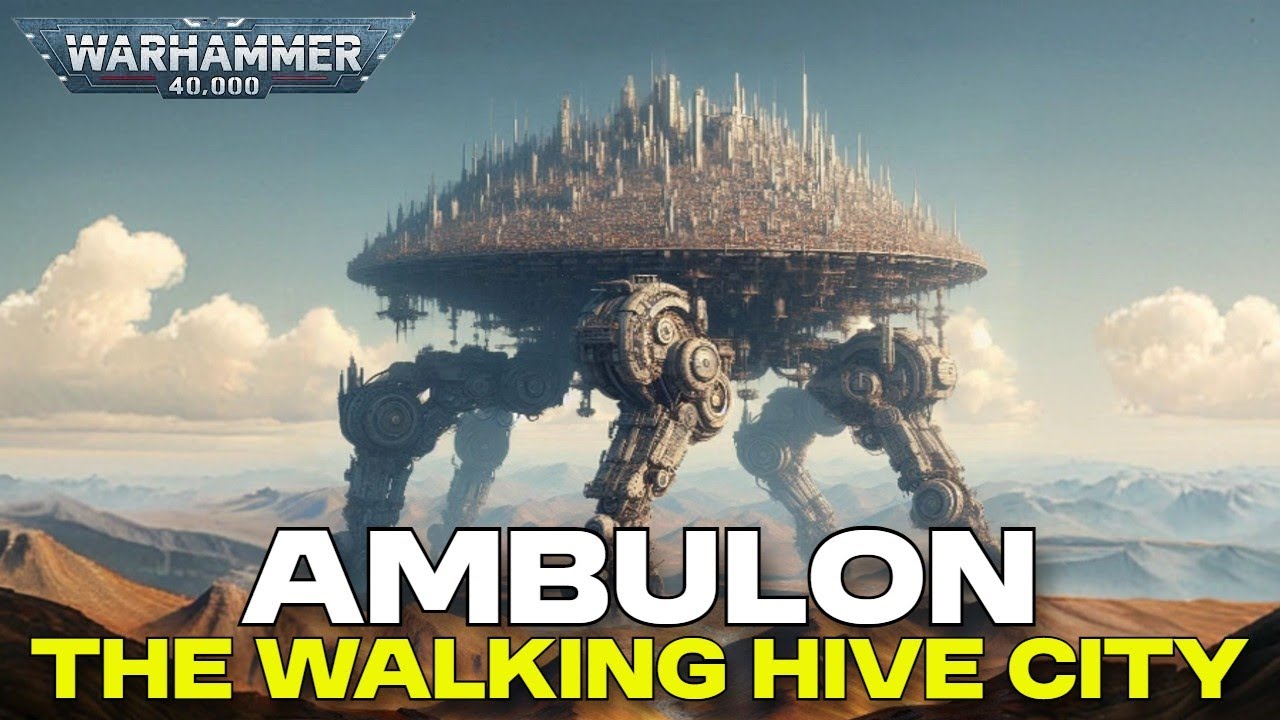 AMBULON - THE WALKING HIVE CITY | Warhammer 40K Lore - YouTube
