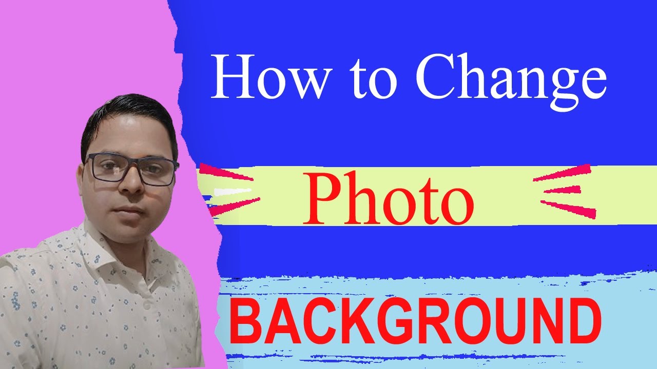 How to change photo background | How to change photo background online ...