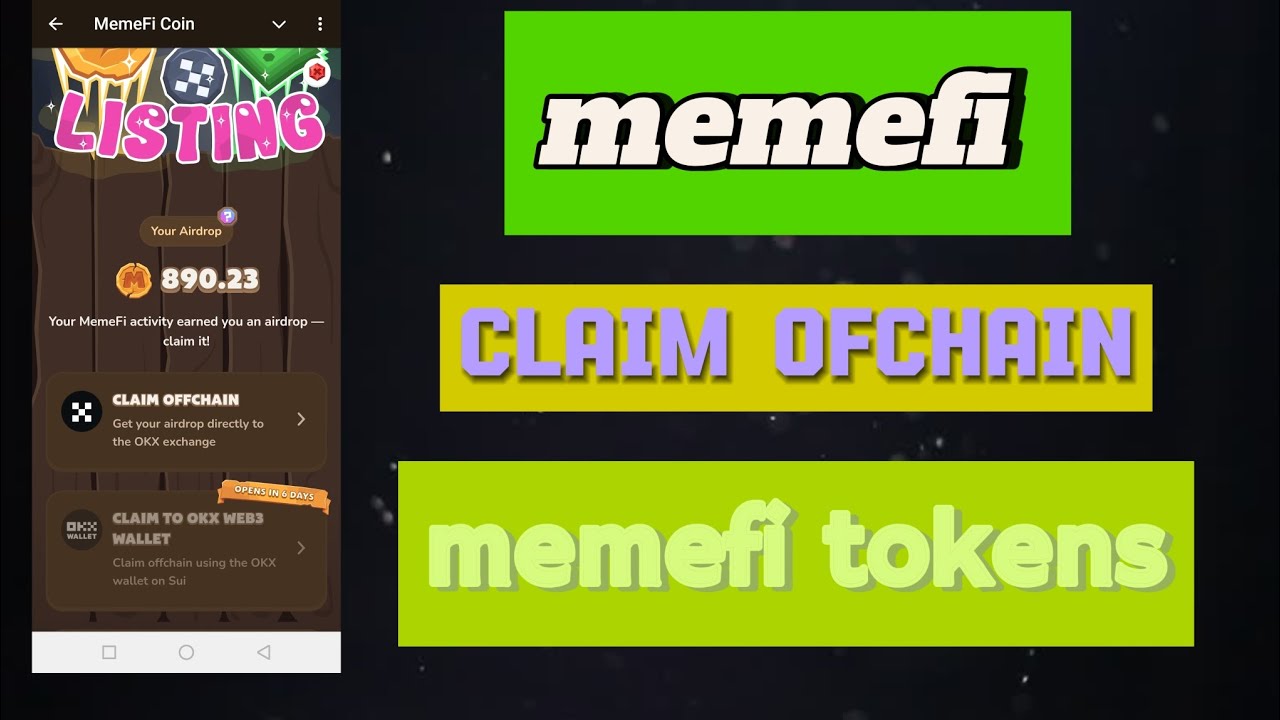 memefi claim ofchain tokens memefi tokens claim in OKX ofchain memefi ...