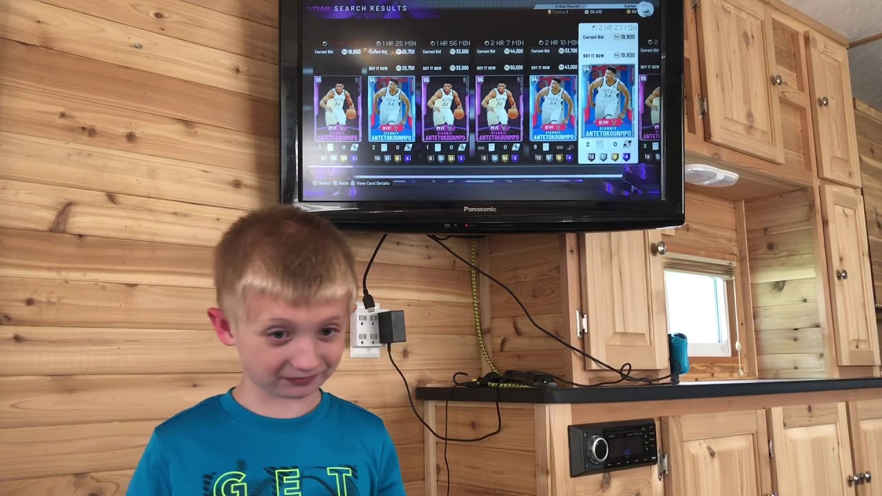 Carter plays 2k - YouTube