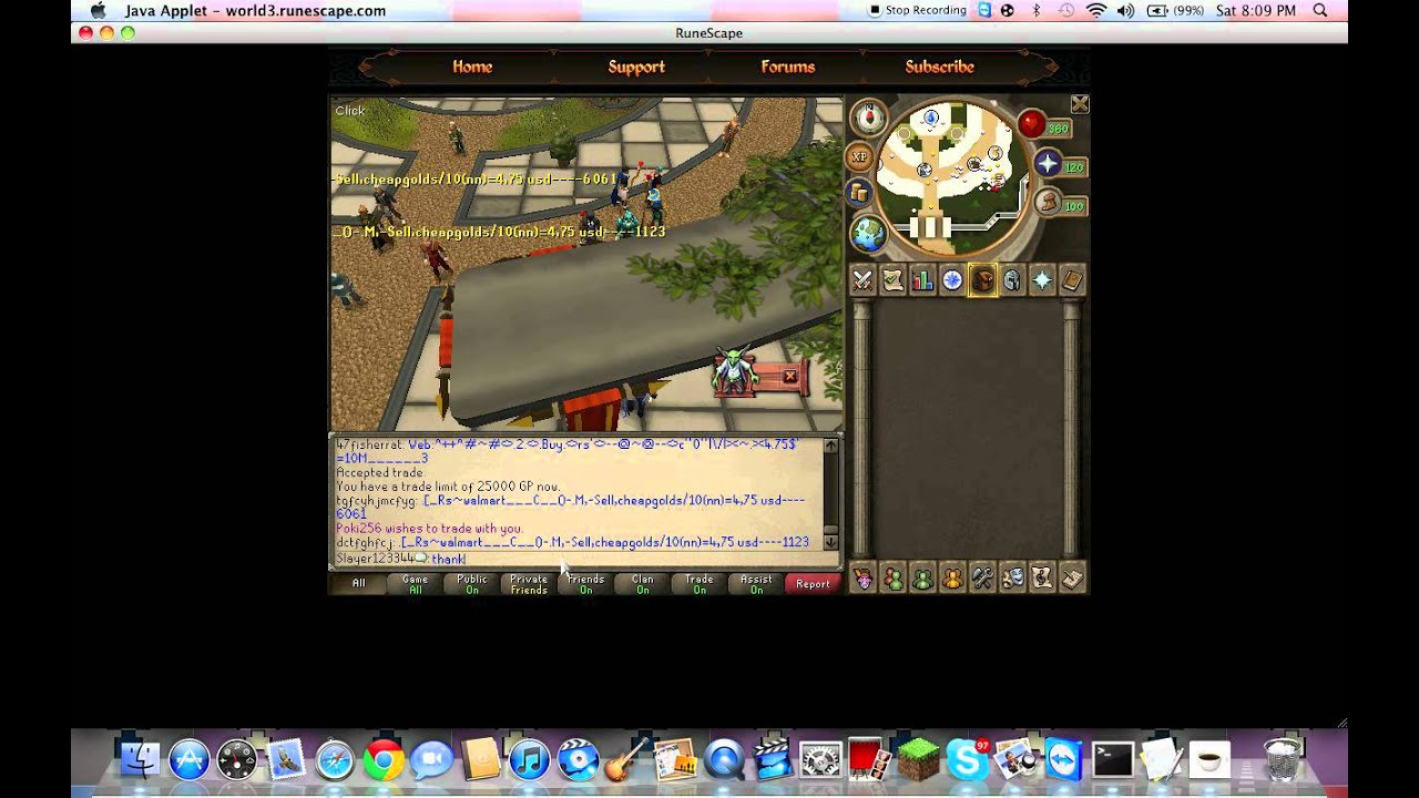 Runescape Scam - YouTube