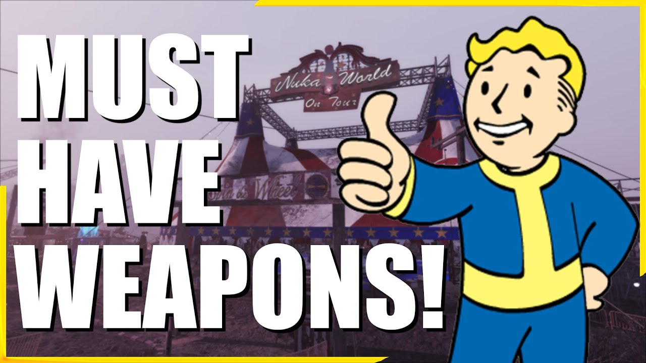 TOP 5 Weapon Choices! - (Heavy) [Fallout 76] - YouTube