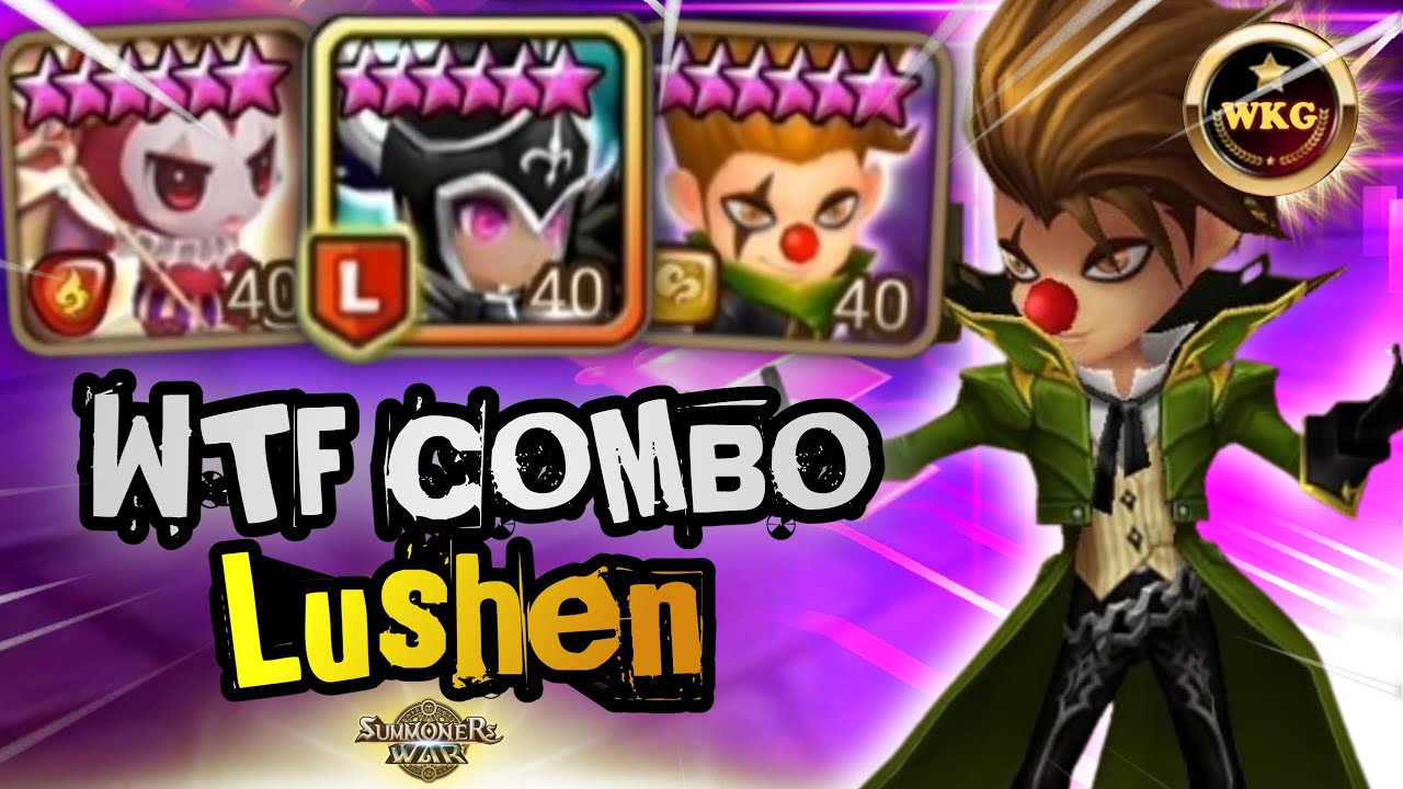 EZ GUARDIAN with OLD LUSHEN COMBO and TRINITY RTA SUMMONERS WAR - YouTube
