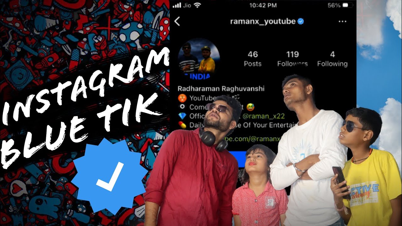 Instagram Blue Tick Funny video 😂 | - YouTube