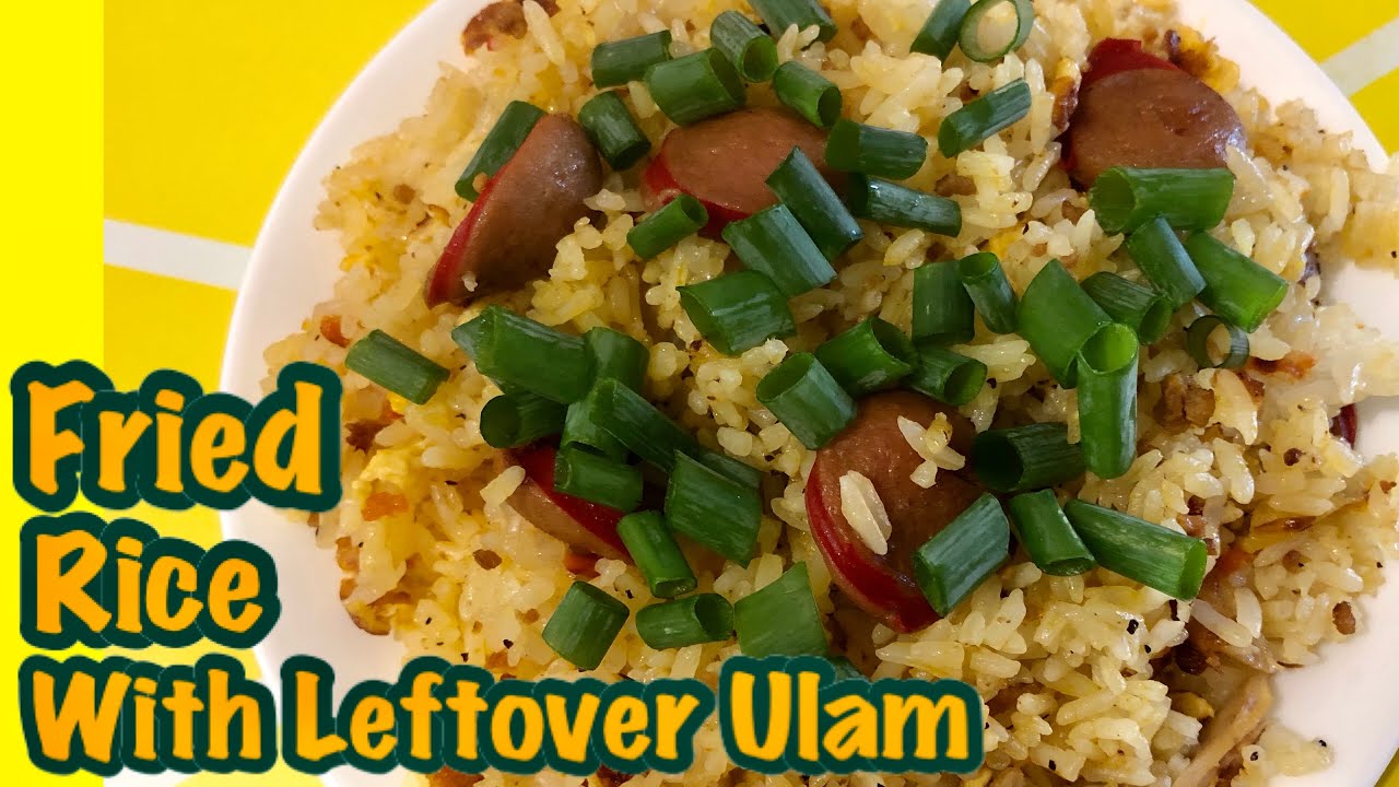 Fried Rice with Leftover Ulam/Simpleng Sinangag/Pinaylife In Aussie ...