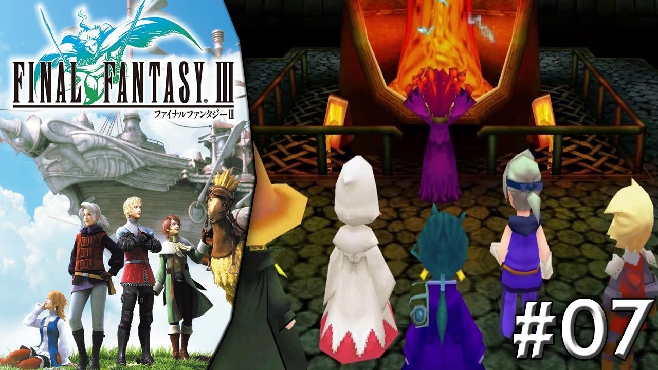 Final Fantasy III | Combate contra Medusa, y el destino de Desch | #07 ...