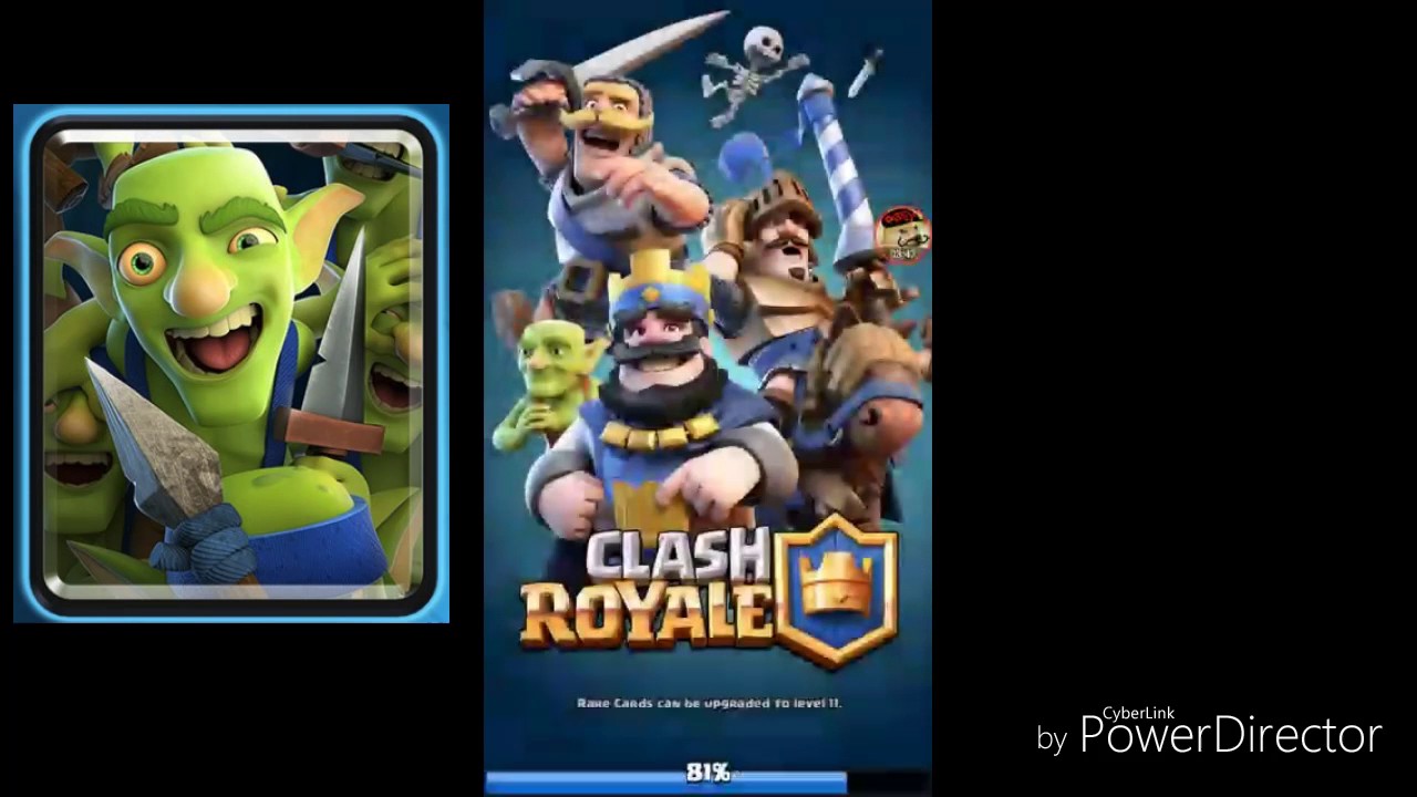 New Goblin Gang Card | Clash Royale Gameplay #10 - YouTube