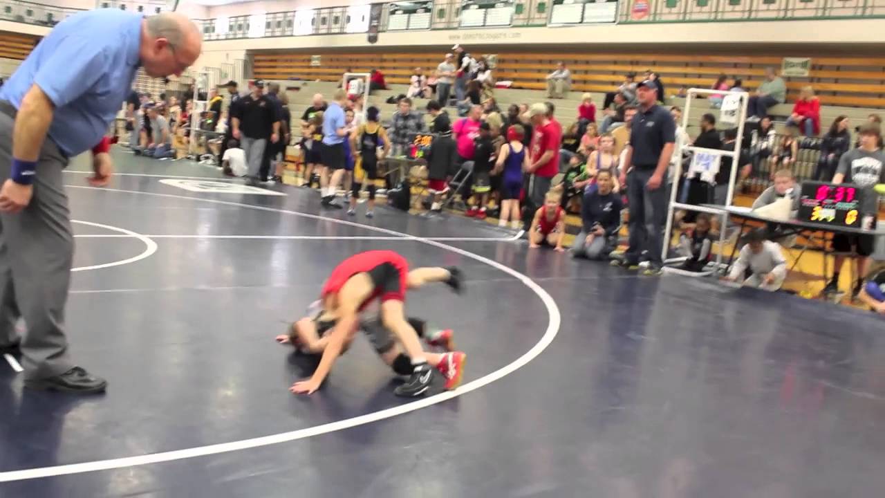 Connor Hammons 45lb Freestyle Wrestling - YouTube