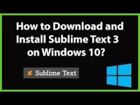 How To Download Sublime Text Editor 3 Latest Version For Free In ...