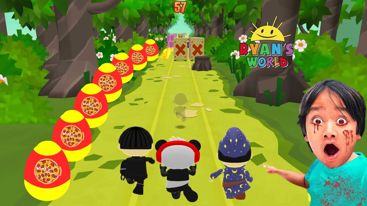 Tag with Ryan Egg Surprise - Wizard Ryan 🆚 Shadow Spy Ryan - Halloween ...