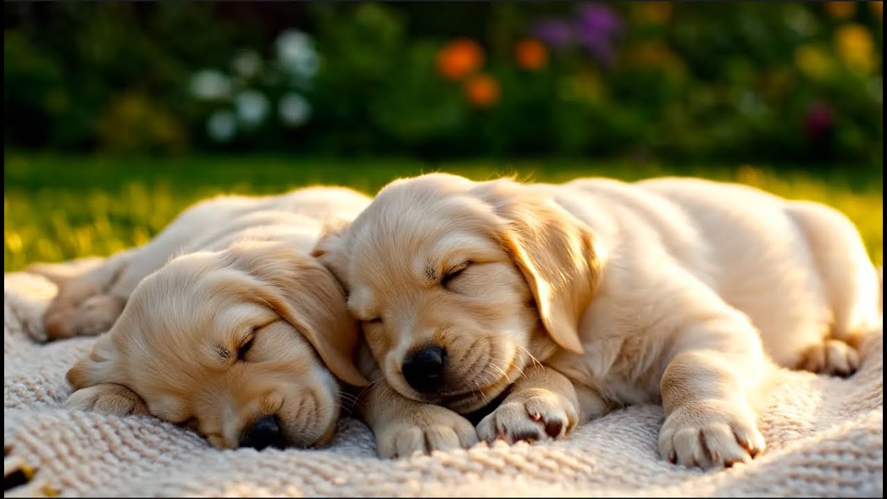 PUPPIES VIDEO TO RELAX - ONE HOUR OF PUPPIES VIDEOS WITH RELAXING MUSIC ...