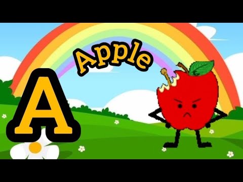 ABC Phonics Song || A is for apple ||preschool learning || kids ...