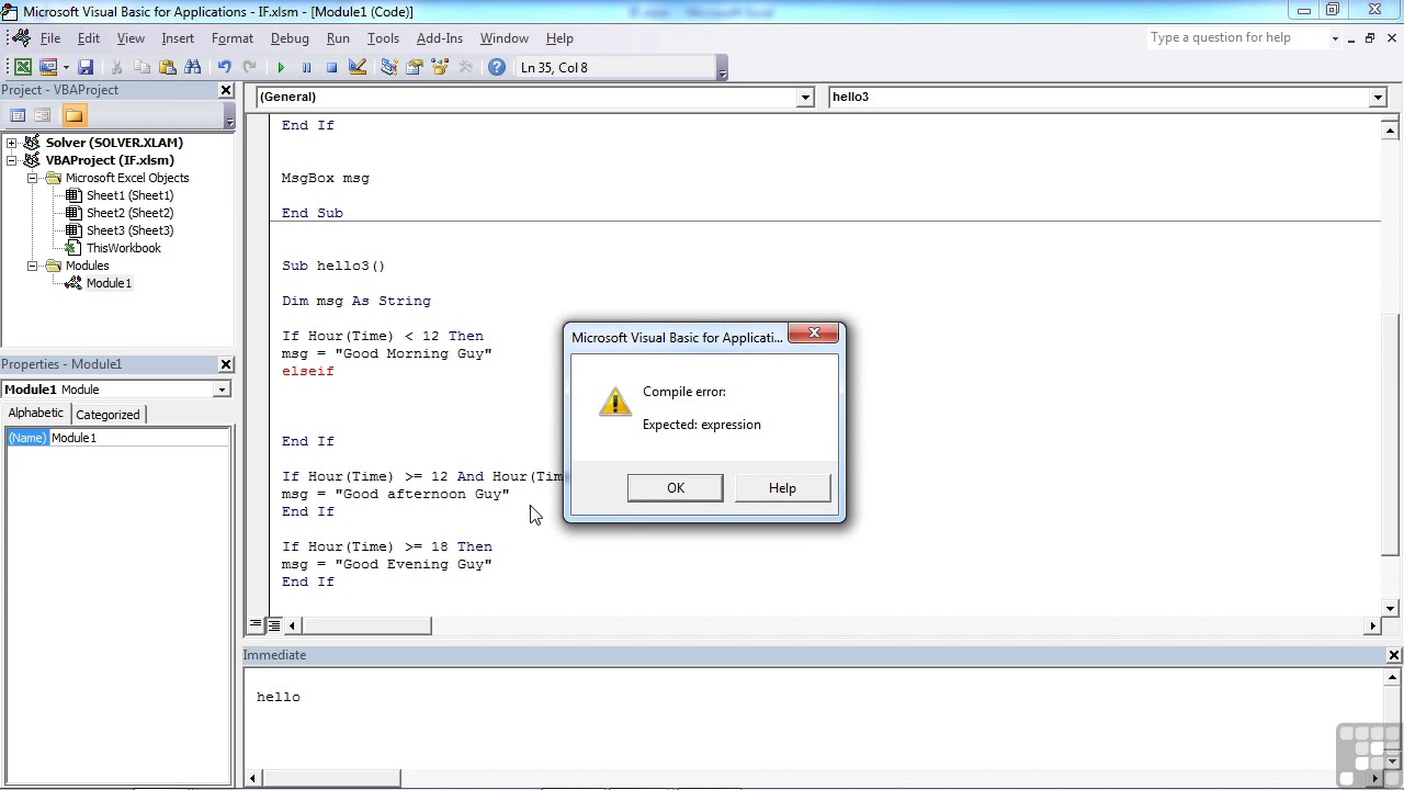 0704 Adding ELSEIF To Speed Up Execution - YouTube