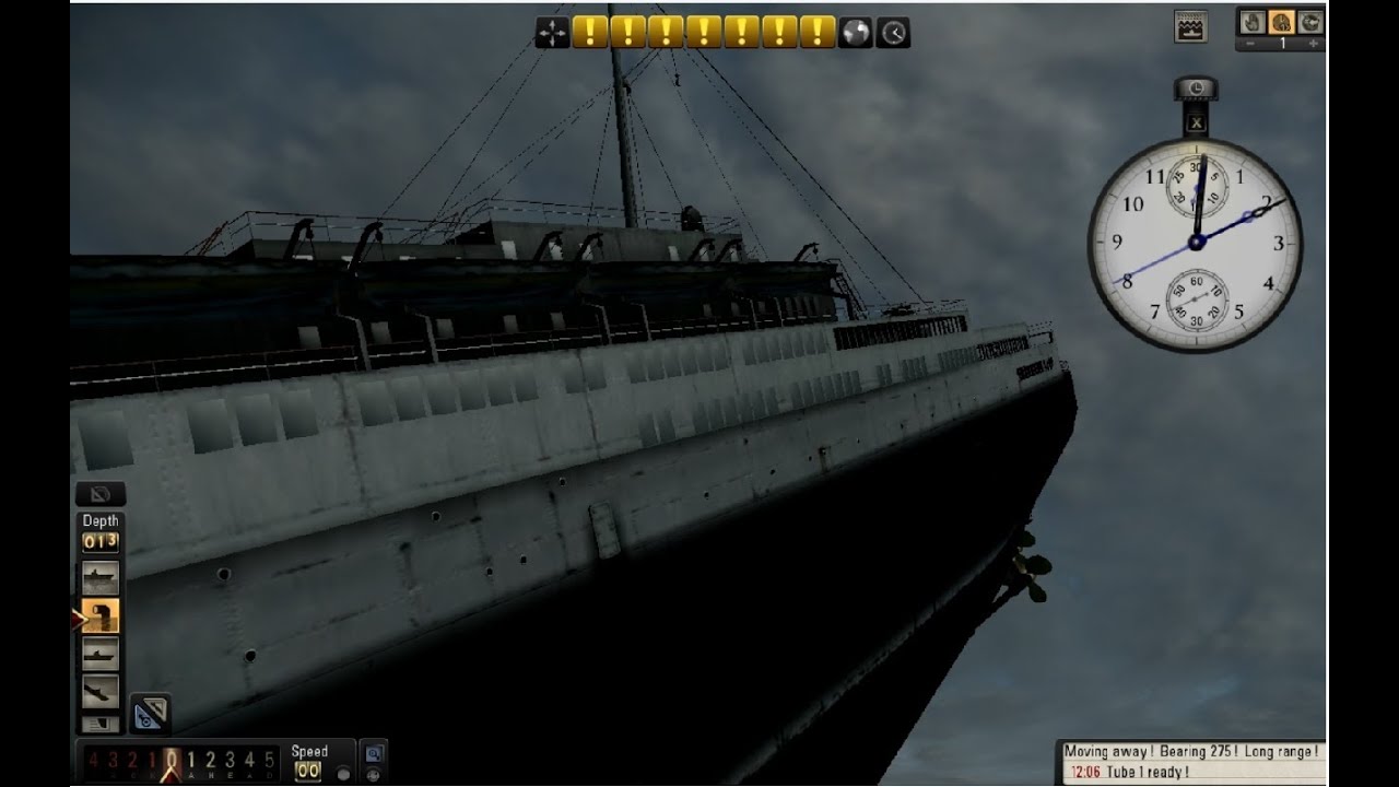 Queen Mary (Silent Hunter V) FULL HD with High FPS - YouTube