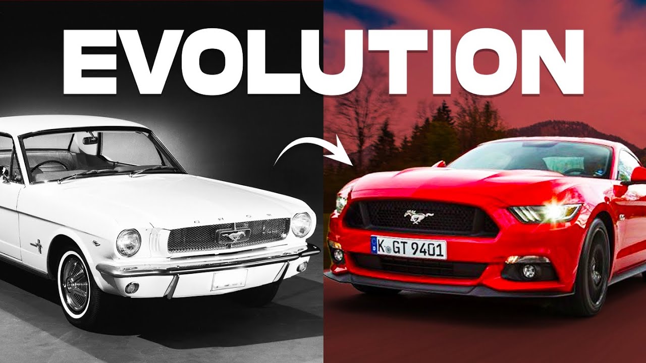 The Evolution of Ford Mustang (1916-2024) - YouTube