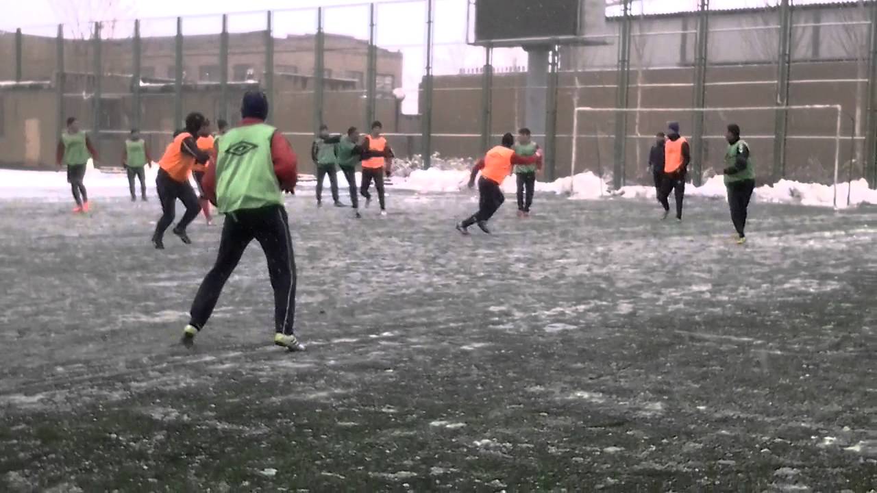FC MIKA Yerevan | The first training in 2015 - YouTube
