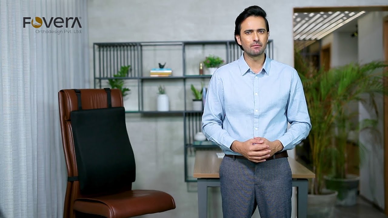 FOVERA Full Backrest Cushion for High-Back Chair - Provides Support ...