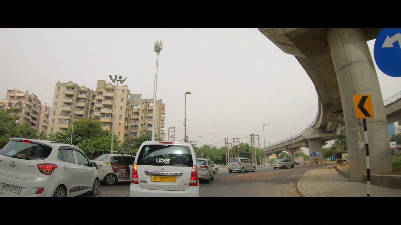 4k Driving on Golf Course Road, Gurgaon | Most Expensive Residential ...