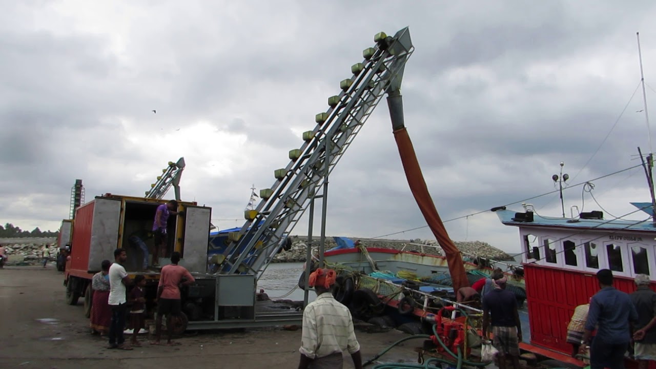 Fishing Secrets - Loading ICE into Fishing Boat - YouTube