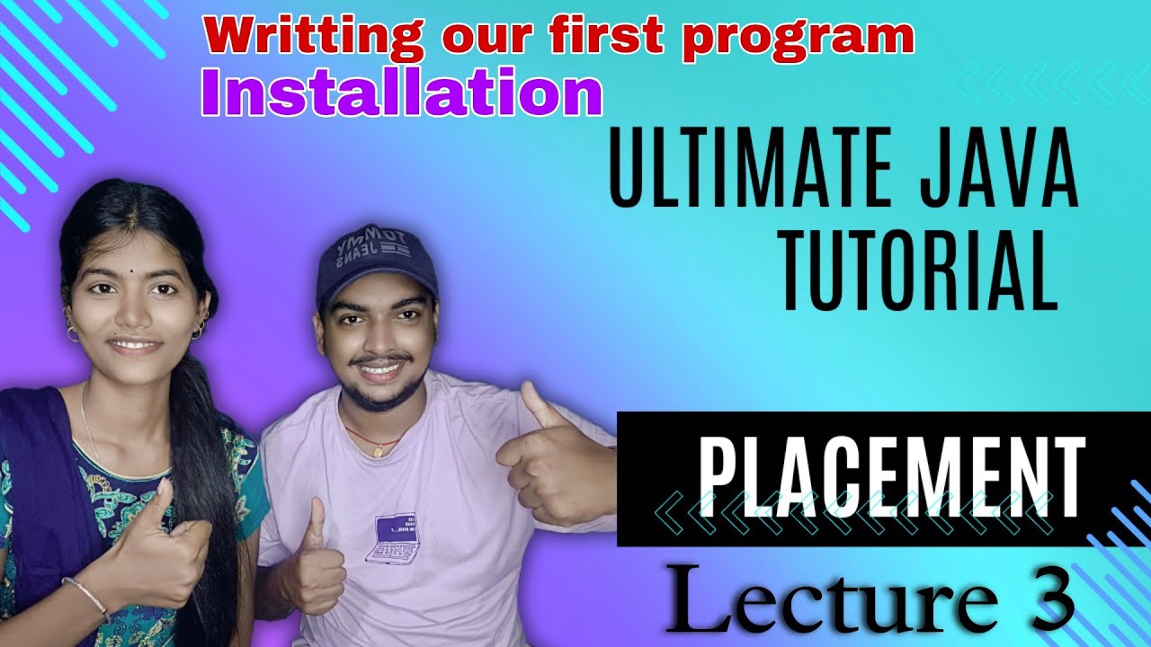 Installation Of Jdk Ans Vs Code For Java Writting Our First Code Lecture 3 Youtube